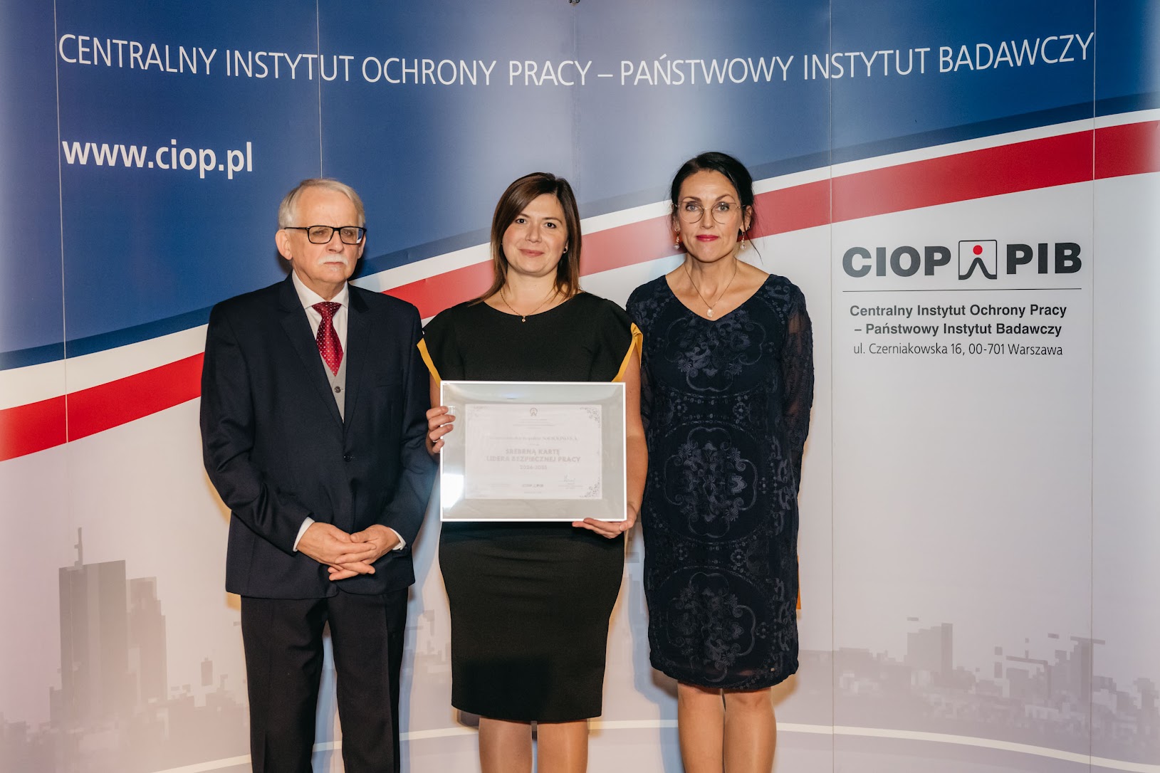 Srebrna Karta Lidera Bezpiecznej Pracy dla Solino